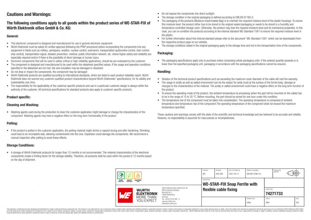 74271733 technical document page 5