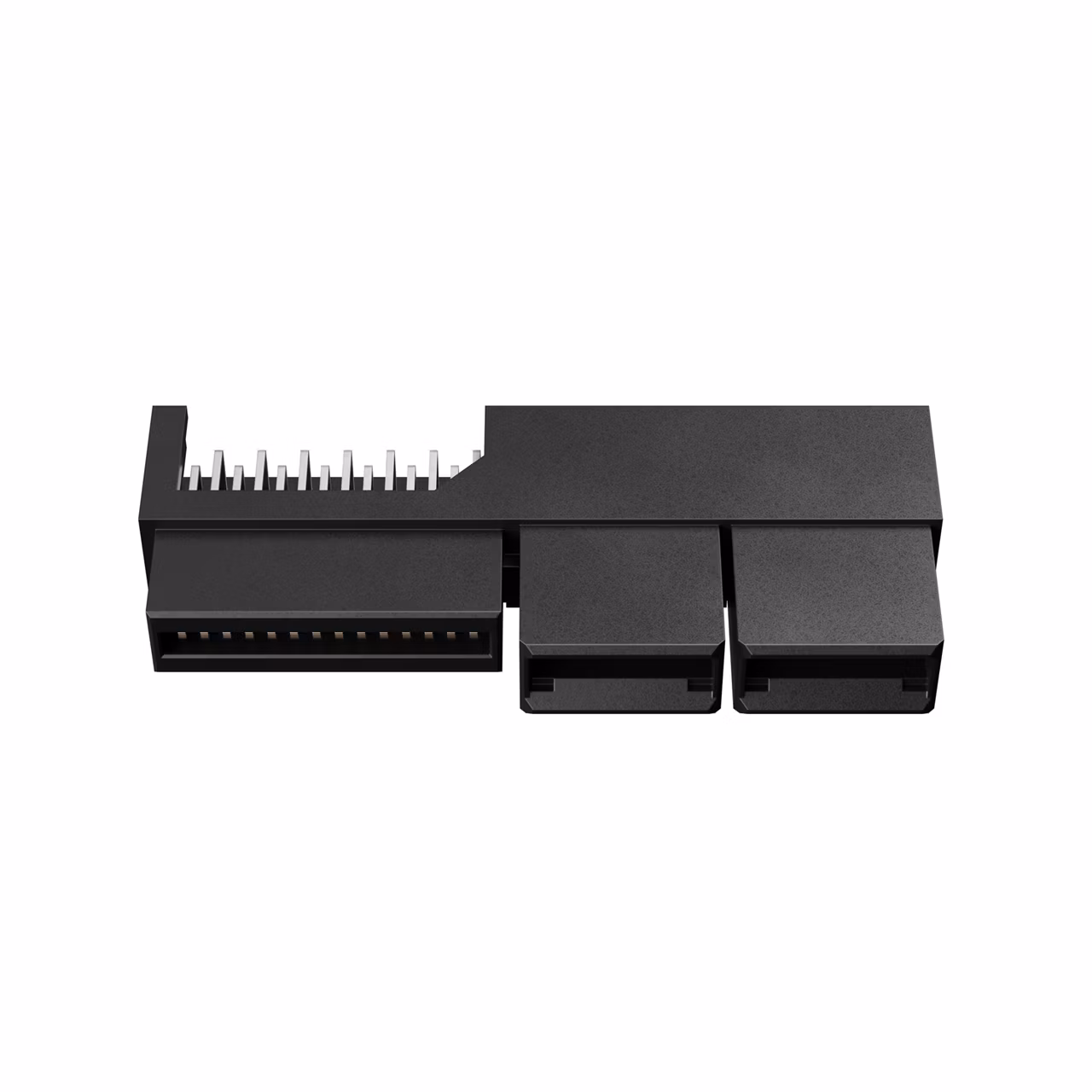 EXTreme LPHPower Receptacle Header, Right-Angle, 4 Power Contacts, 28 Signal Contacts, Select Gold (Au) Plating, for 3.18mm Thick PC Board for sale