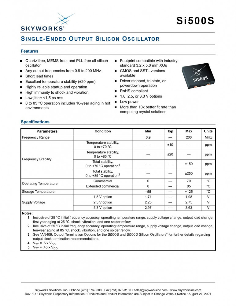 Technical document page 1
