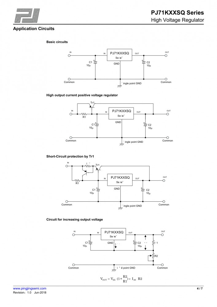 PJ71K30SQ datasheet page 4