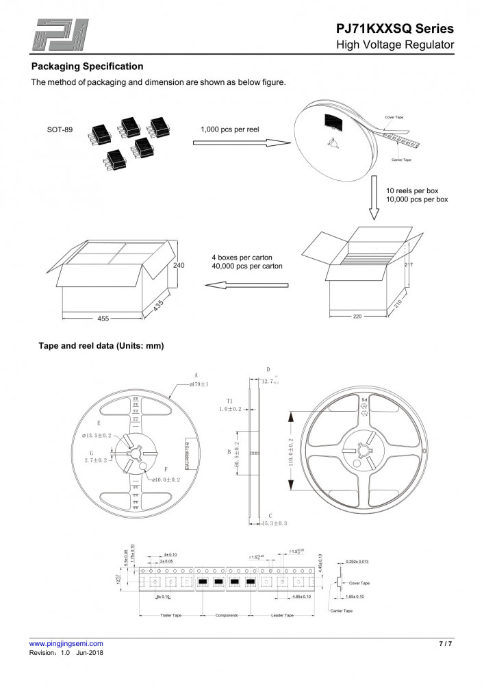 PJ71K30SQ datasheet page 7