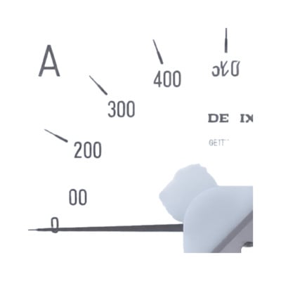 Delixi Electric 42L6A75D1 Analog Panel Ammeter