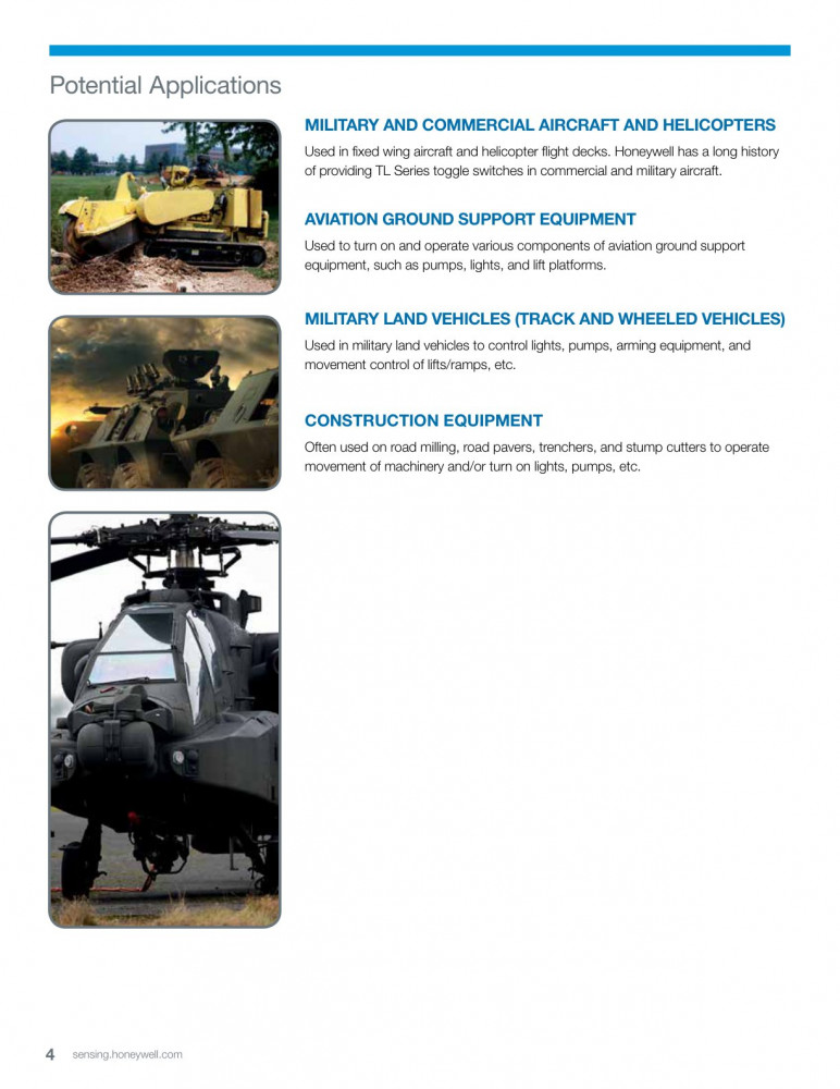 Honeywell TL Series document page 4