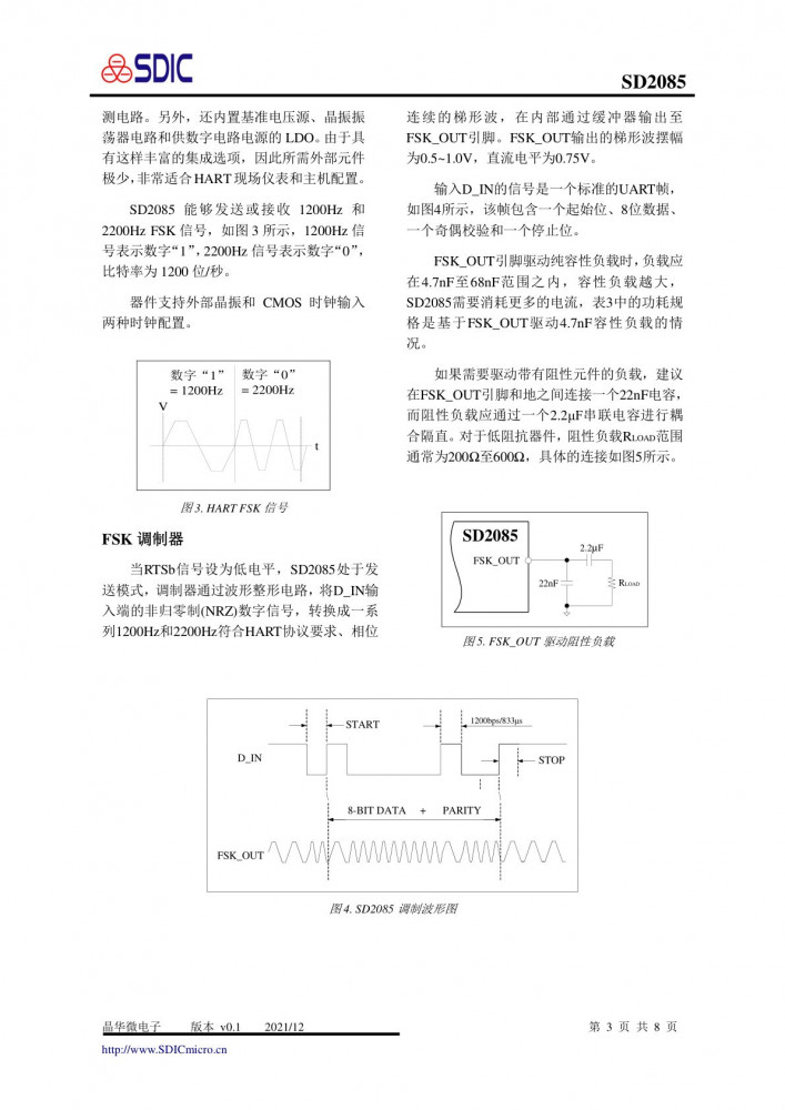 SD2085 datasheet page 3