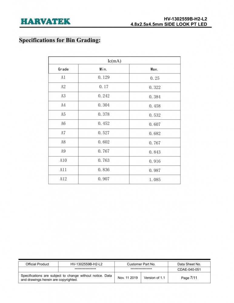 HV-1302559B-H2-L2 datasheet page 7