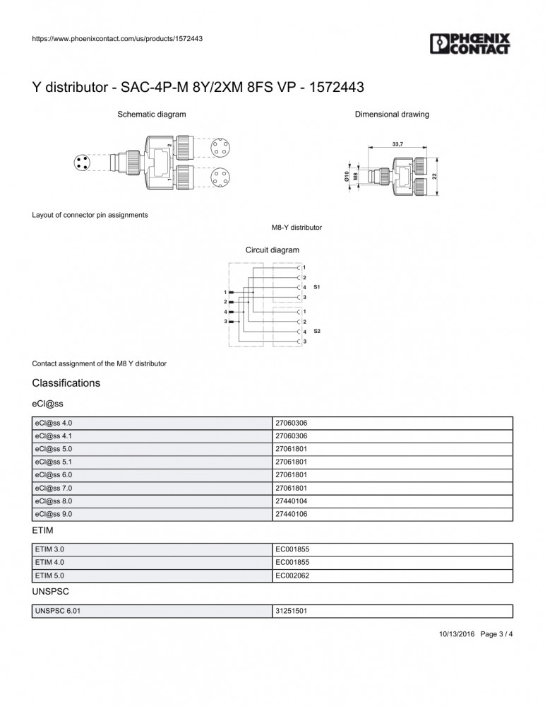 Phoenix Contact 1572443 product documentation page 3