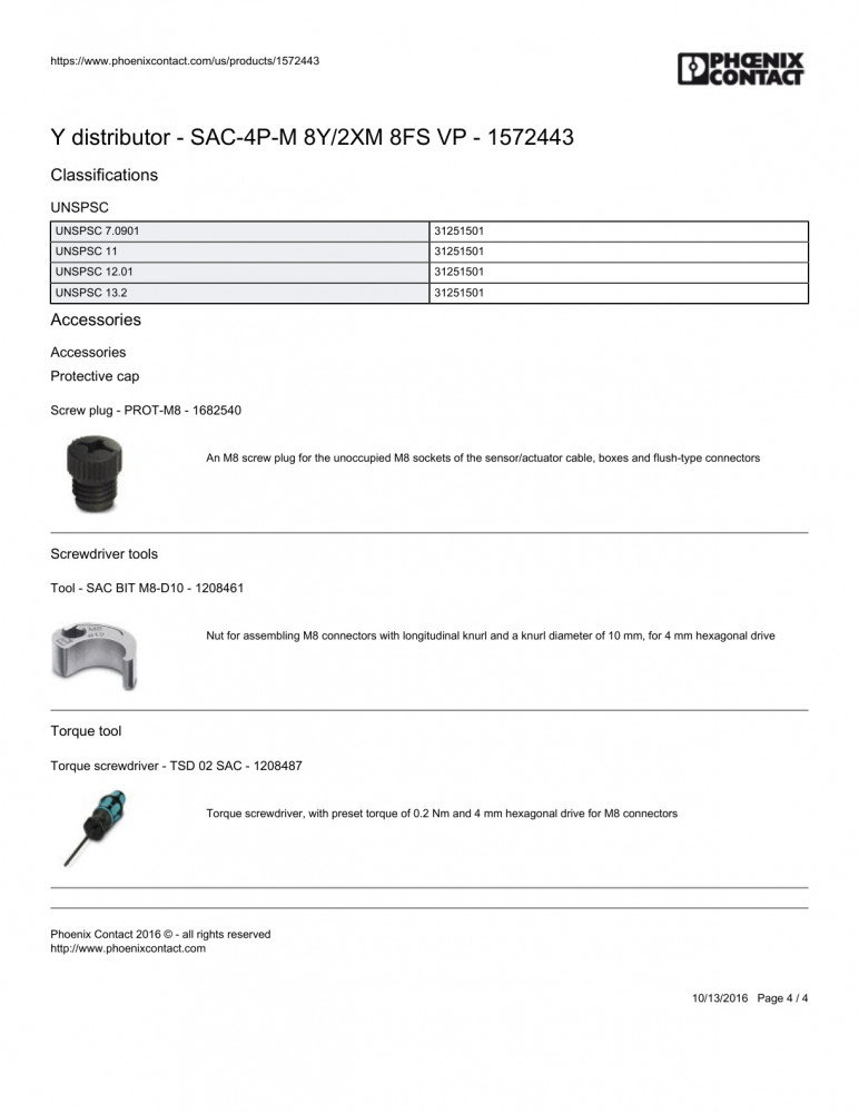 Phoenix Contact 1572443 product documentation page 4