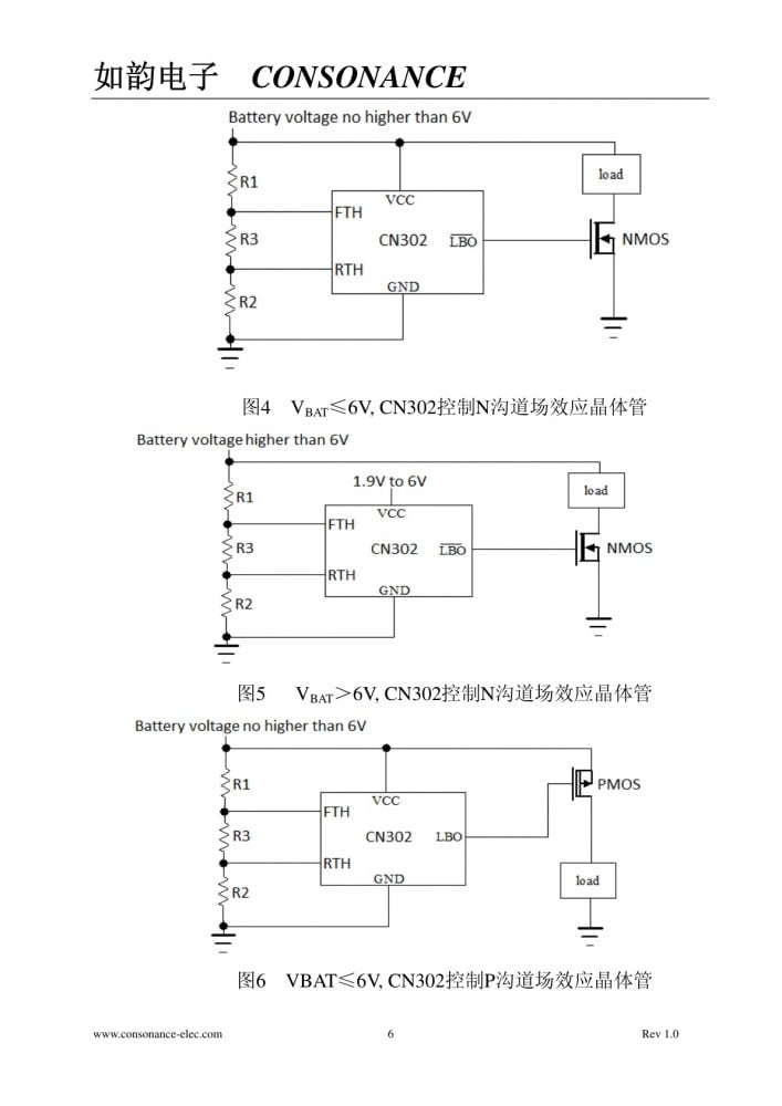 CN302 datasheet page 6
