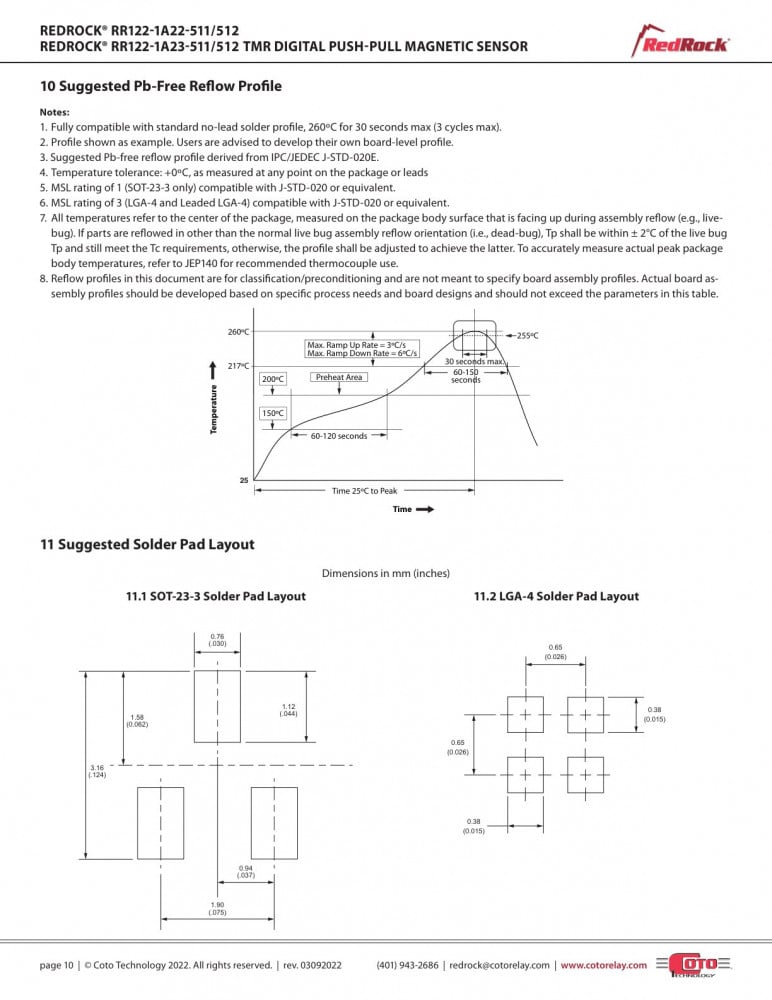 RR122 technical document page 10