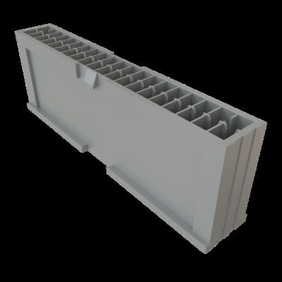 Samtec IPM1-20-D Rectangular Connector Housing for sale