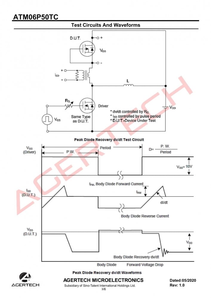 ATM06P50TC datasheet page 3