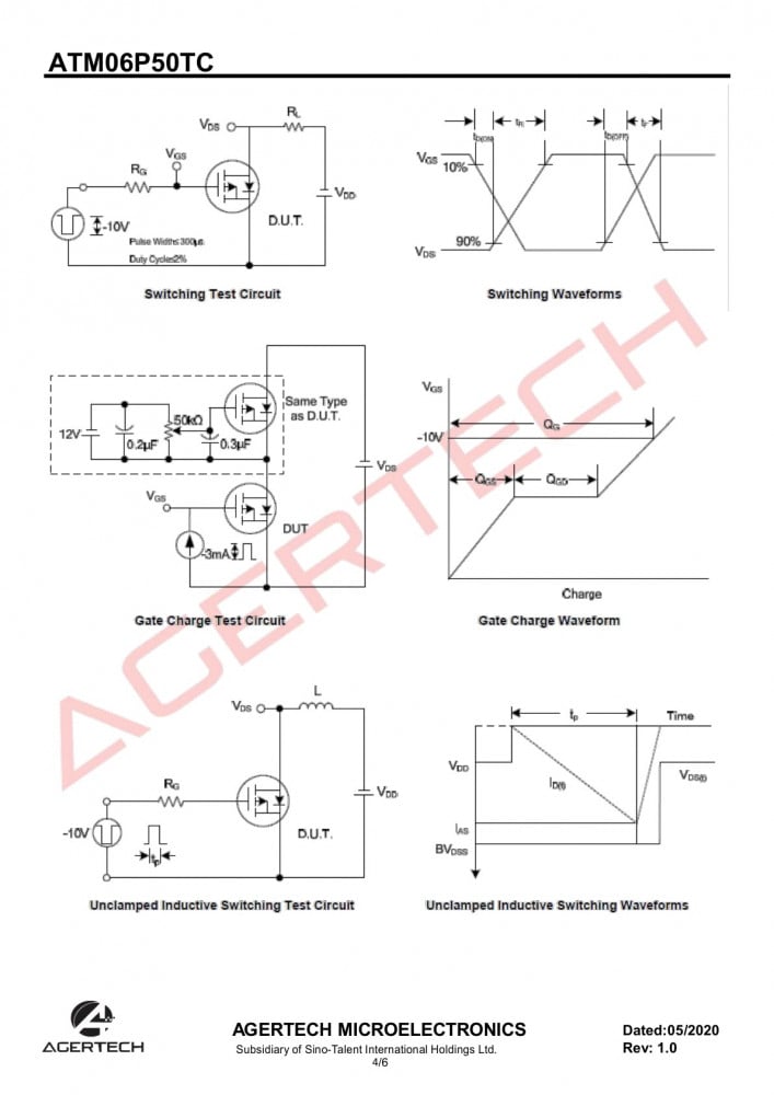ATM06P50TC datasheet page 4