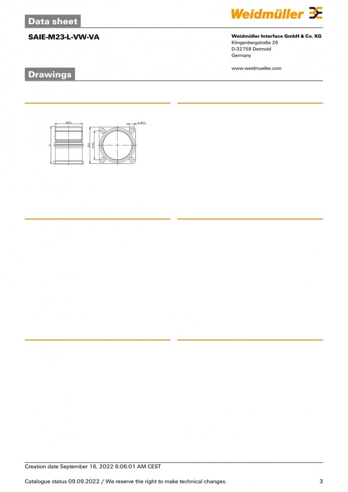 WEIDMULLER 1483880000 technical document page 3