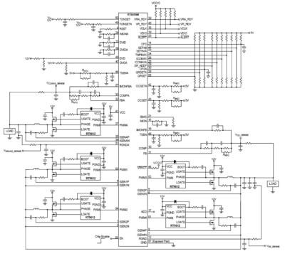 RT8859M - Multi-Phase PWM Controller for CPU Core Power Supply for sale