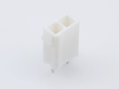 Mini-Fit Jr. Vertical Header, 4.20mm Pitch, Dual Row, 20 Circuits, without Snap-in Plastic Peg PCB Lock, Tin, Natural