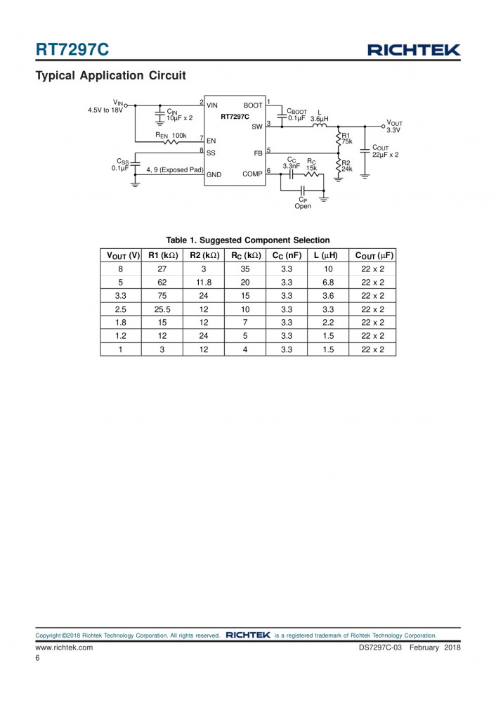 RT7297C datasheet page 6