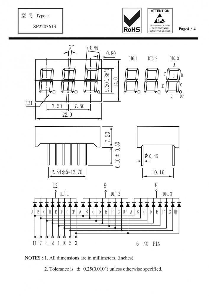 SP2203613/24 datasheet page 5