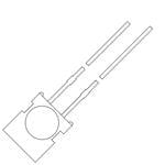 Kingbright WP934EW/YD Circuit Board Indicator