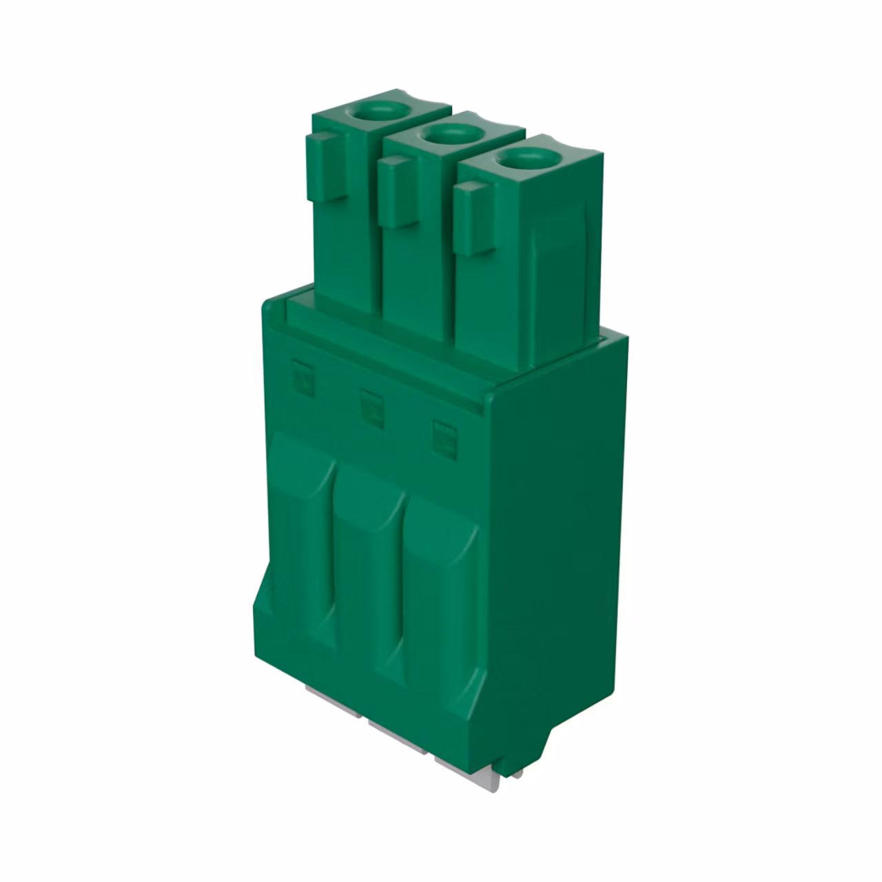 3.81mm Pitch Eurostyle Horizontal Plug, Spring Type, Single Row, 3 Circuits for sale