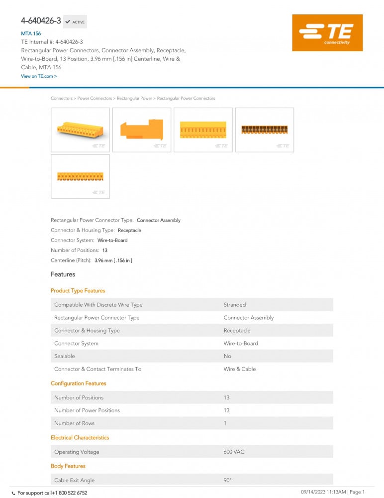 4-640426-3 technical document page 1
