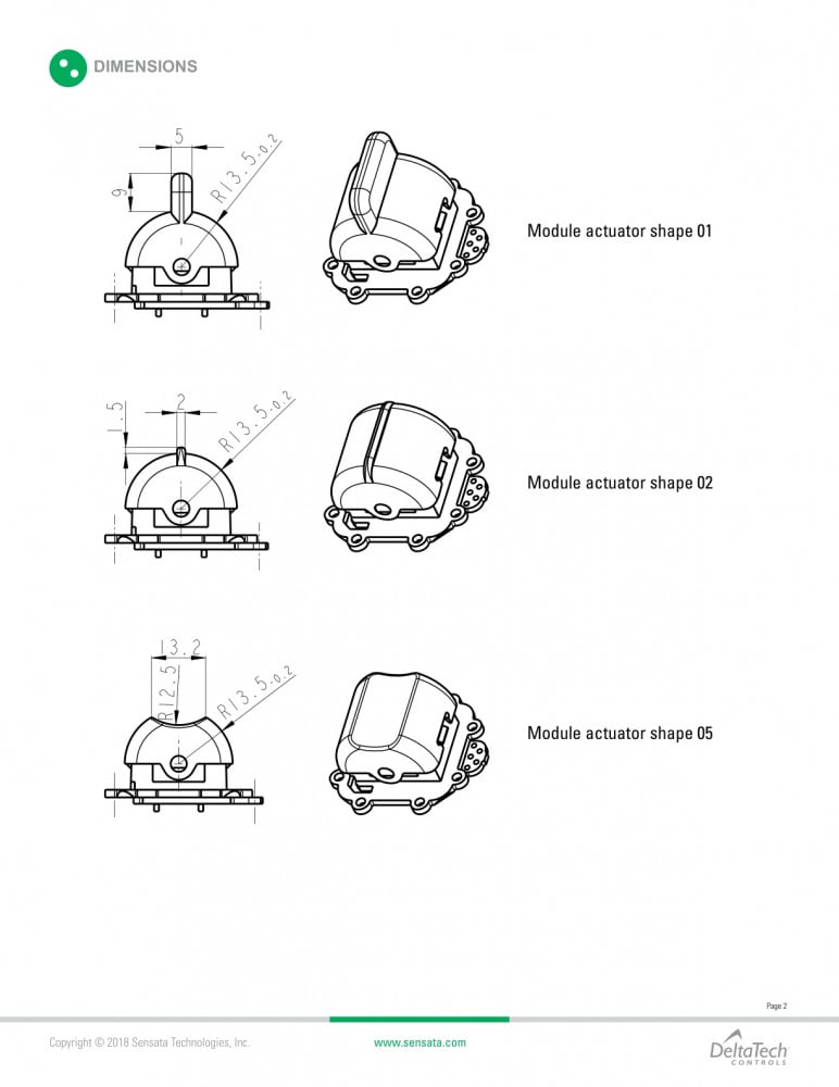Sensata SR3 technical document page 2