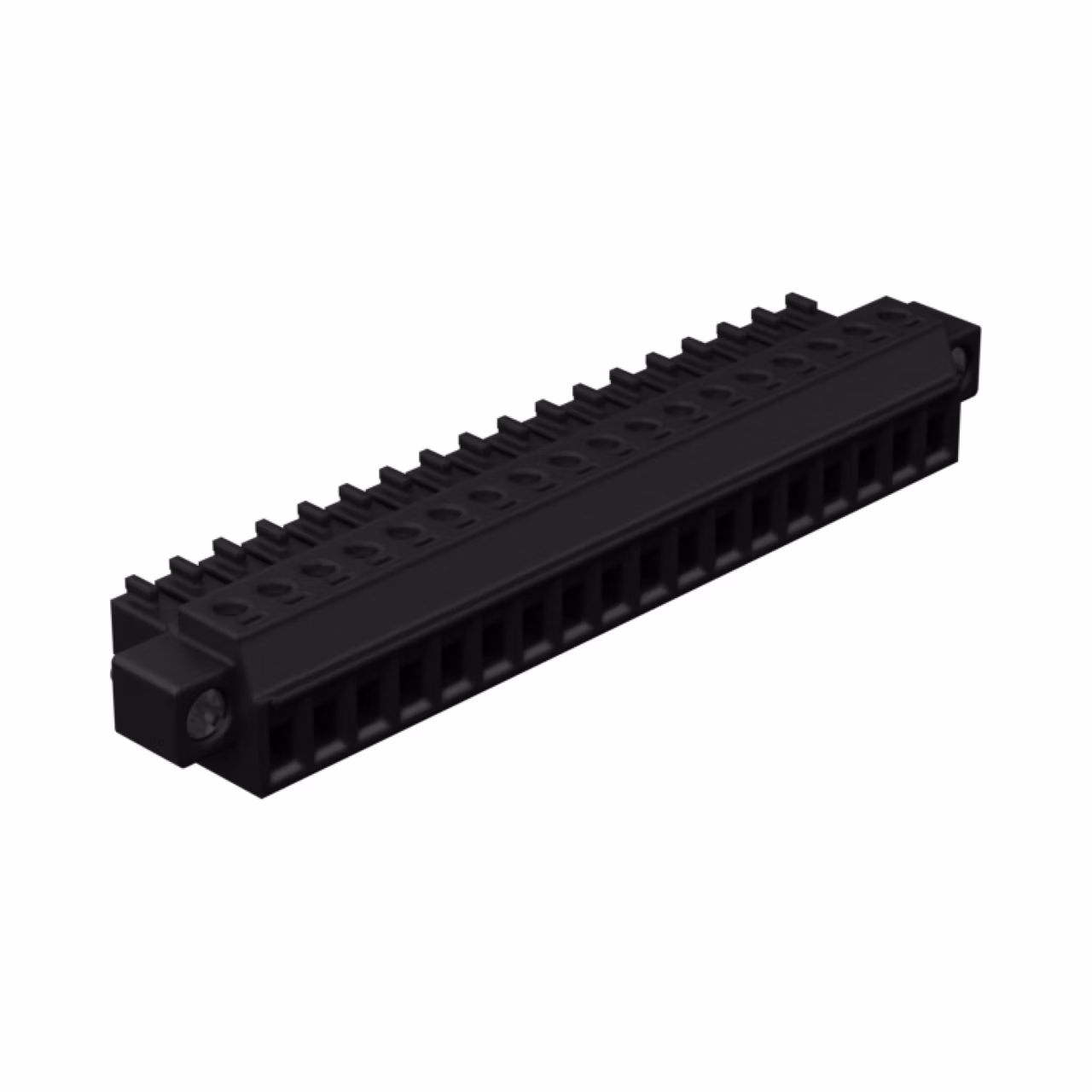 3.81mm Pitch Eurostyle Horizontal Plug, with Retention Screws, 18 Circuits for sale