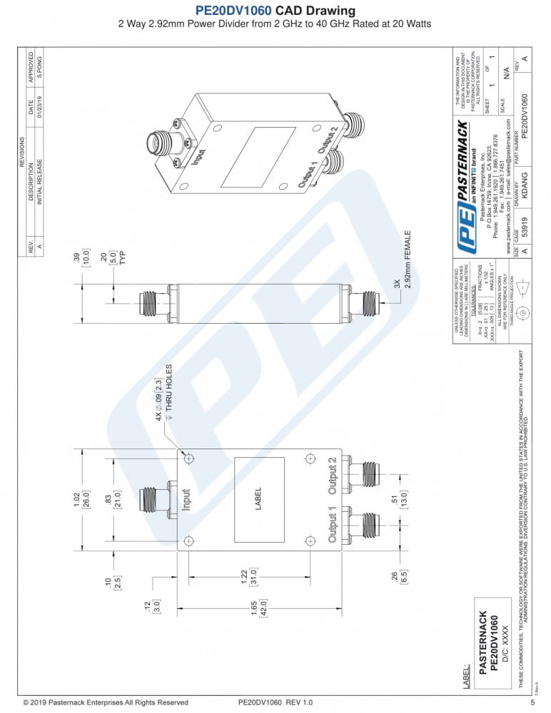 PE20DV1060 datasheet page 5