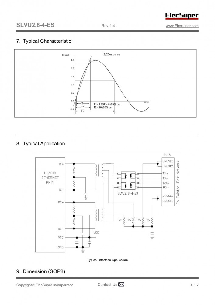 SLVU2.8-4-ES datasheet page 4