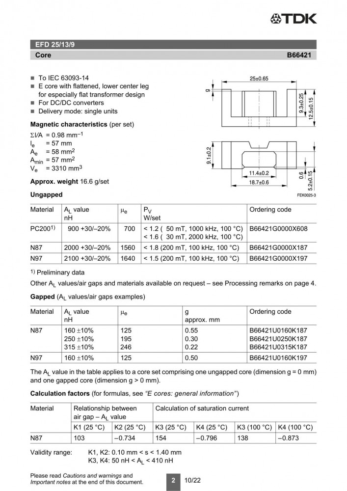 Technical document page 2