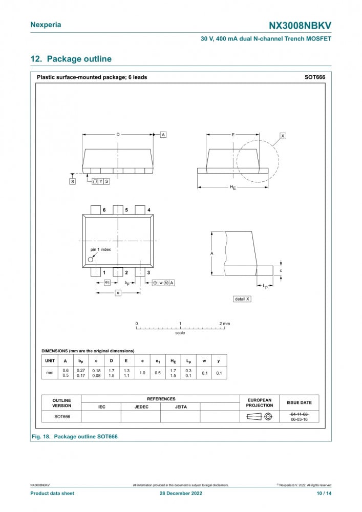 NX3008NBKV datasheet page 10