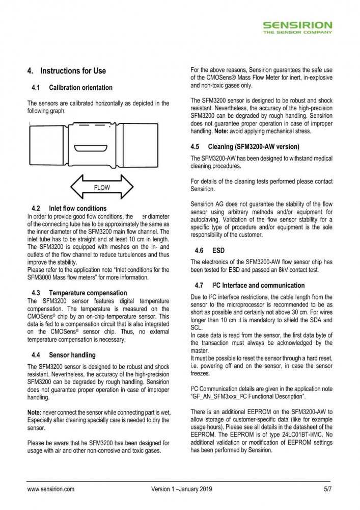 SFM3200-AW technical document, page 5