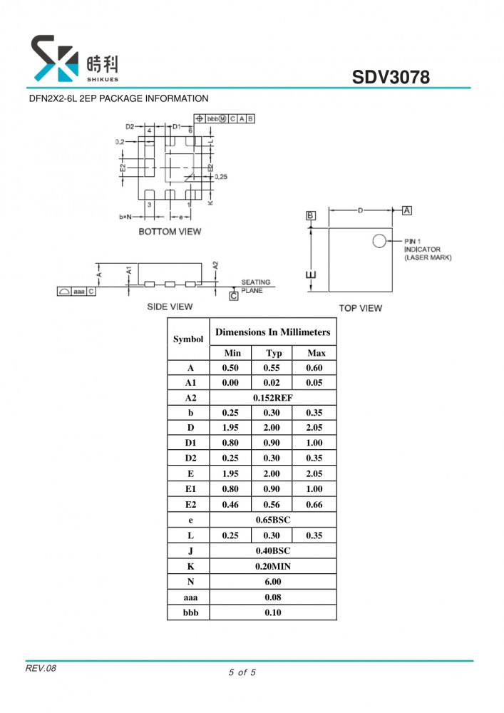SDV3078 datasheet page 5