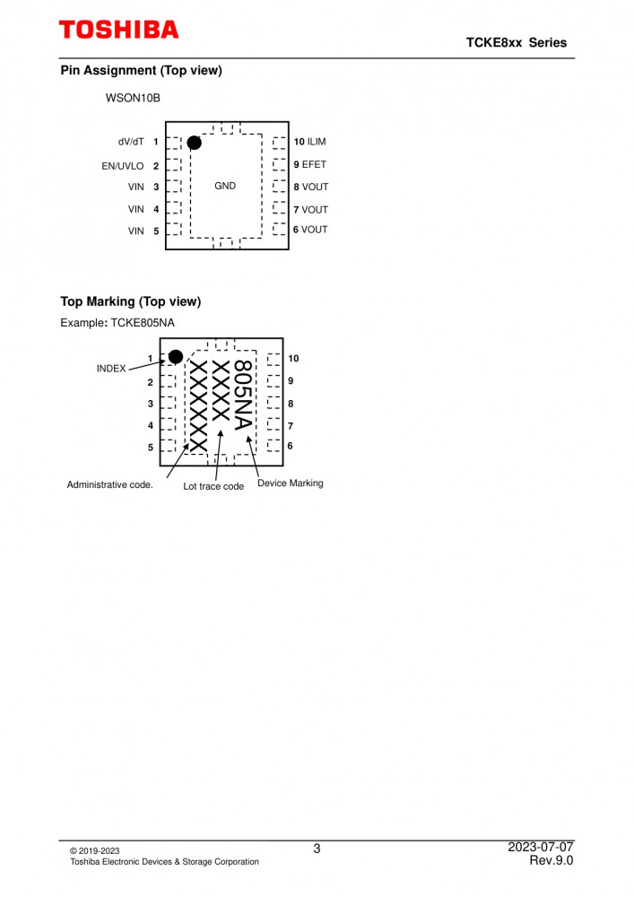 TCKE812NL,RF datasheet page 3