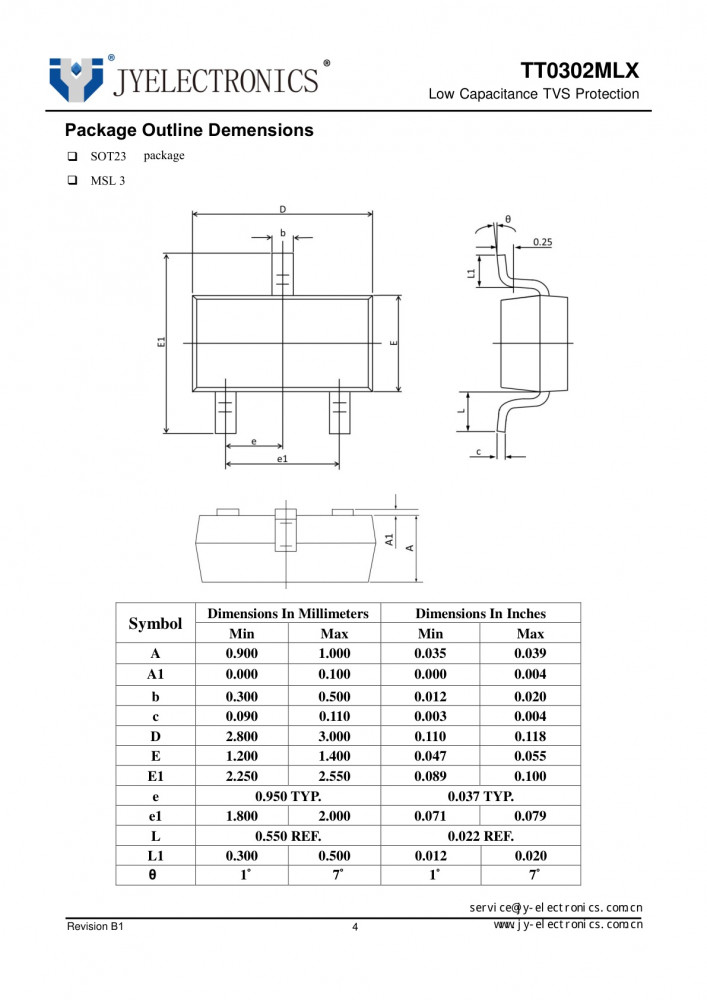 TT0302MLX datasheet page 4