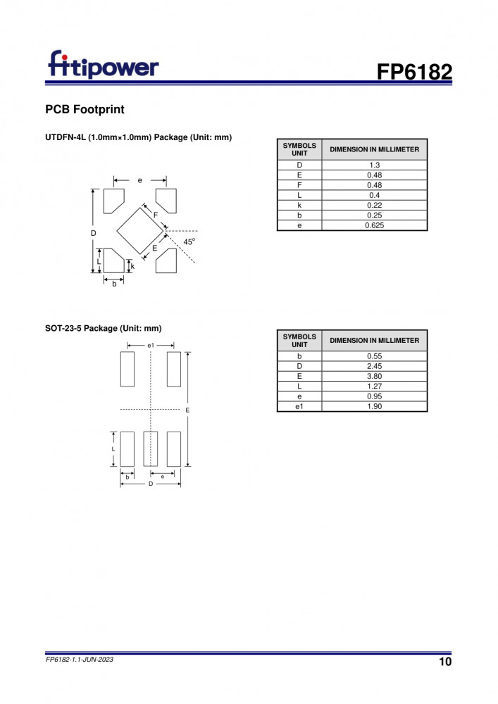FP6182 datasheet page 10