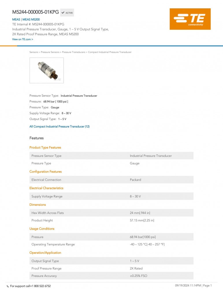 M5244-000005-01KPG technical document page 1