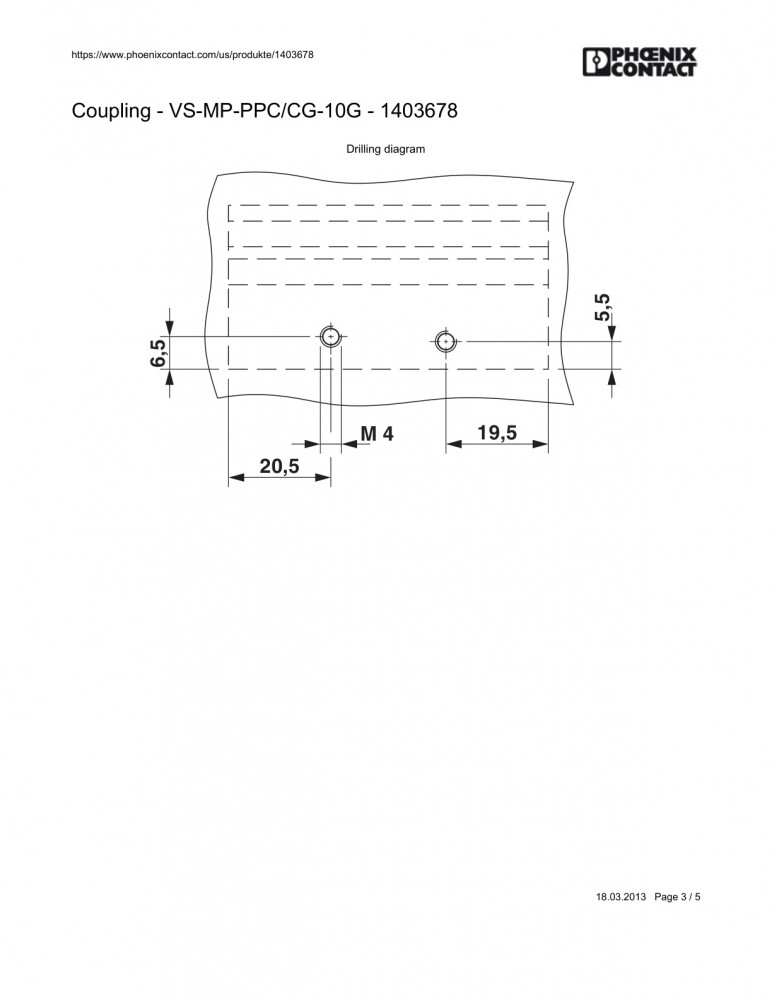 Phoenix Contact 1403678 technical document page 3