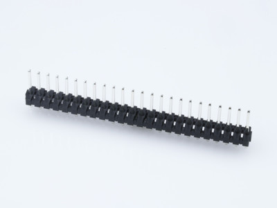 KK 254 Breakaway Header, Vertical, 36 Circuits, 0.76µm Gold (Au) Plating, Mating Pin Length 8.13mm, with Kinked PC Tails, Bag