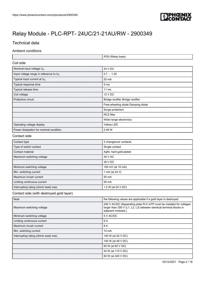 2900349 technical document page 2