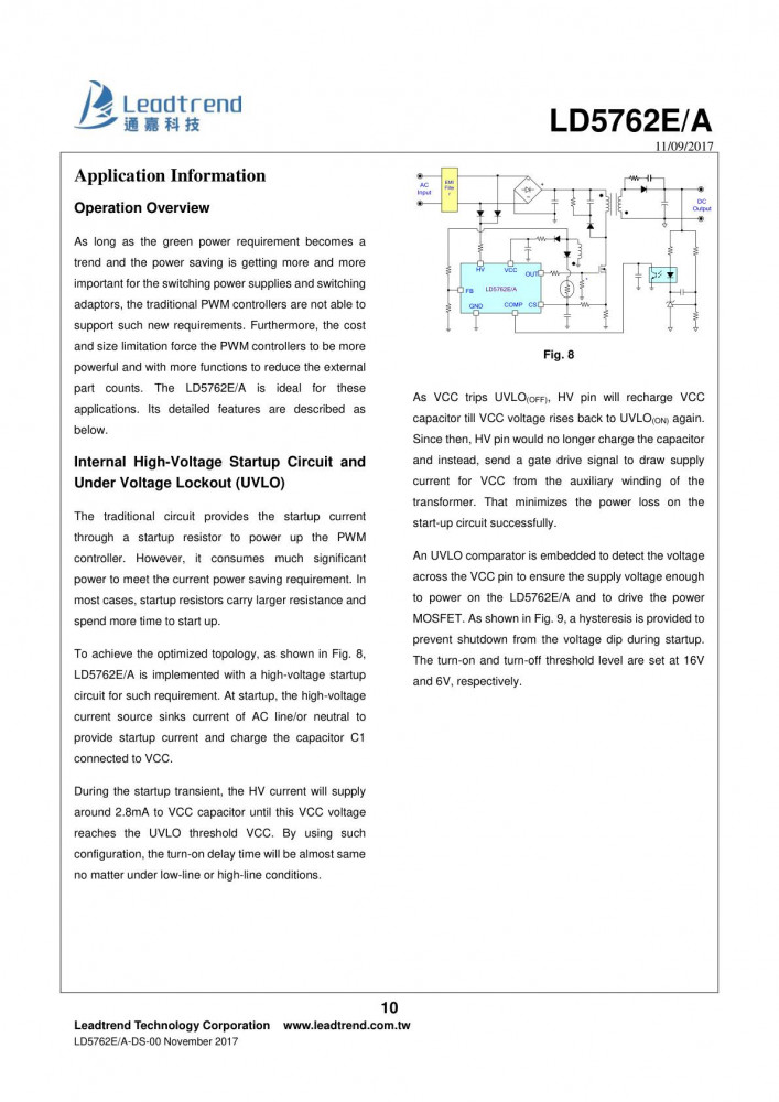 LD5762A document page 10