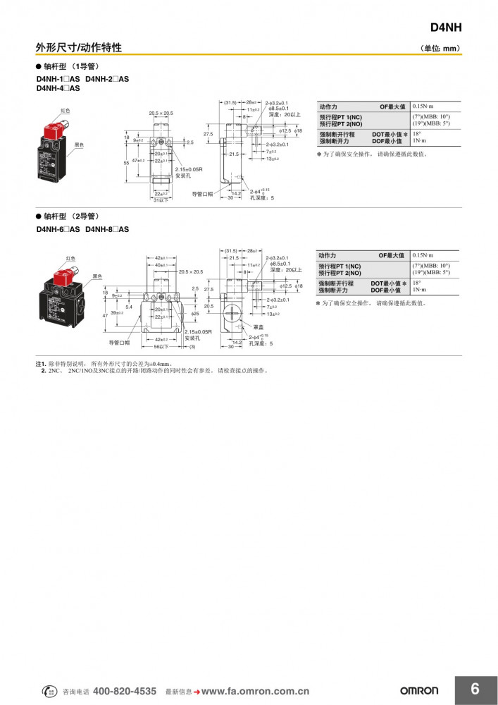 D4NH-4FBC technical document page 6