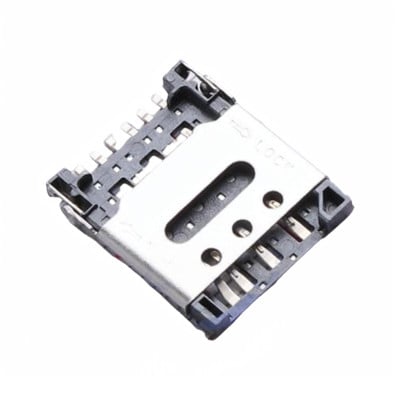 XYECONN MICRO SIM 6Pin 1.35h PC Card Socket