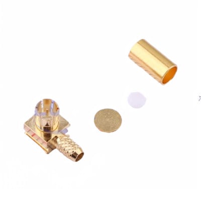 Samtec MMCX7-P-C-HF-RA-CA3 Coaxial Connector RF Assembly