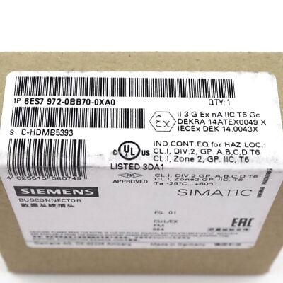 SIEMENS 6ES79720BB700XA0 D-Sub D-Shaped Connector Accessory for sale