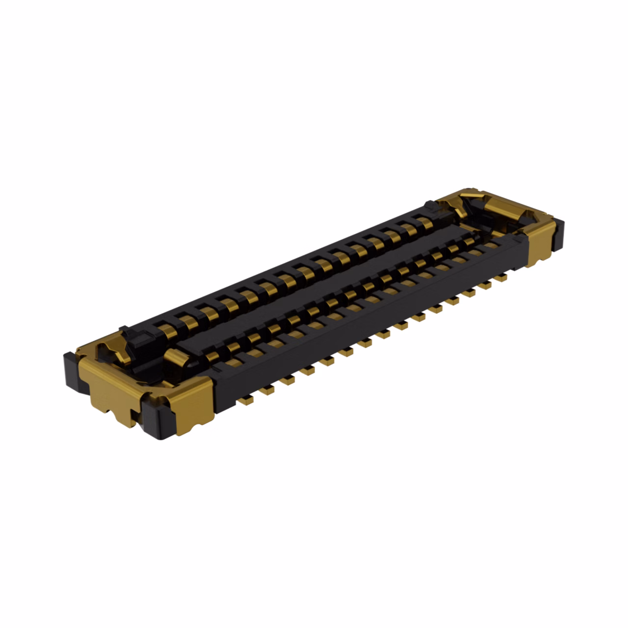 SlimStack Board-to-Board Receptacle, 0.35mm Pitch, ACB6+ Series, 0.60mm Mated Height, 1.90mm Mated Width, 30 Circuits, 1 Reel/Carton for sale