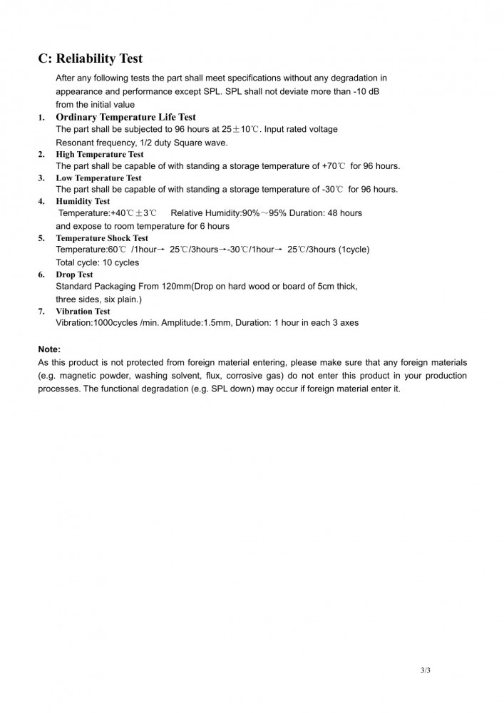 GPD3020YB-3V3500 specification approval document page 3