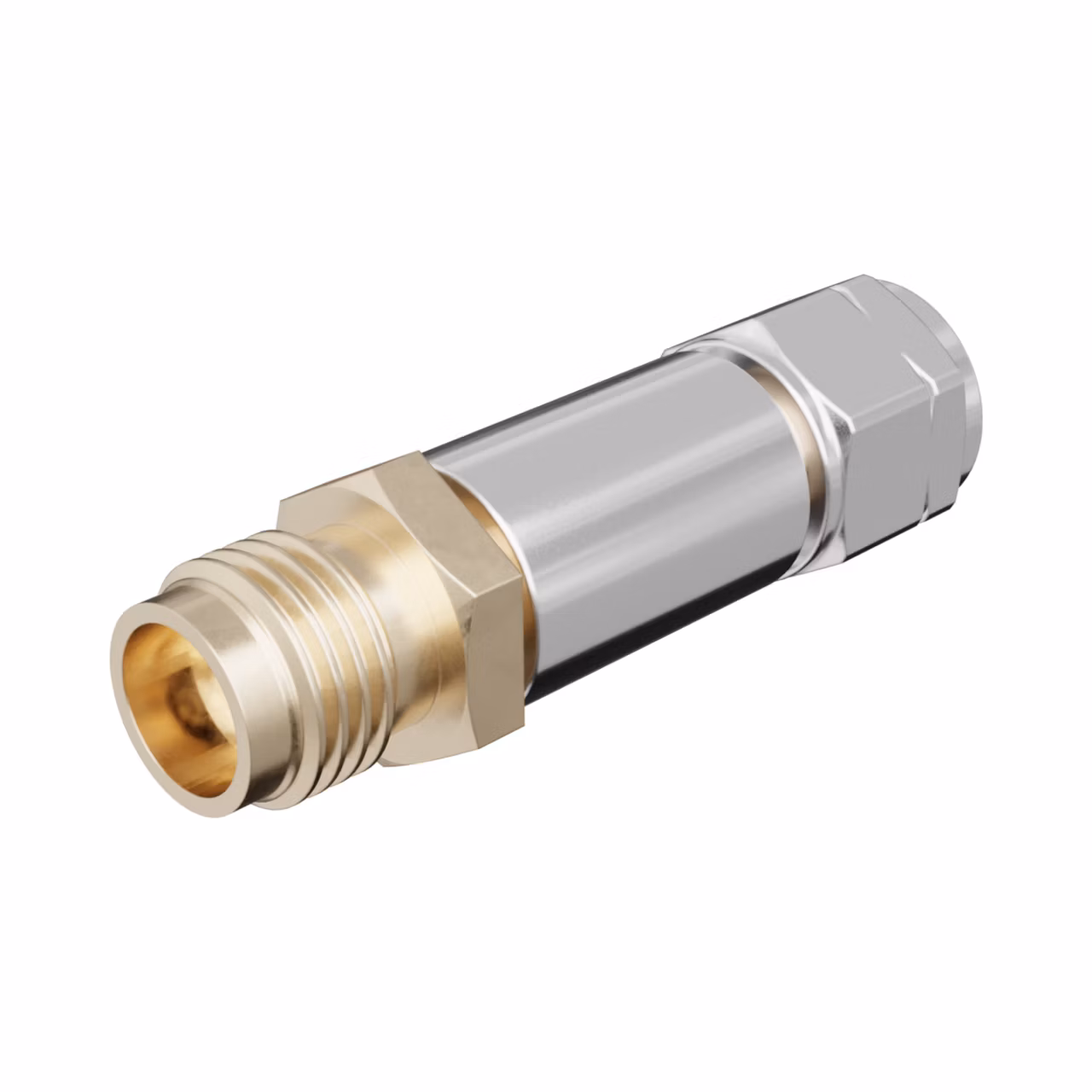 2.4mm Attenuator, Plug to Jack, 50 GHz, 1 Watt, 30 dB