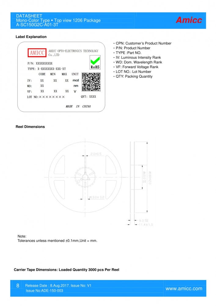 A-SC150G2C-A01-3T datasheet page 8