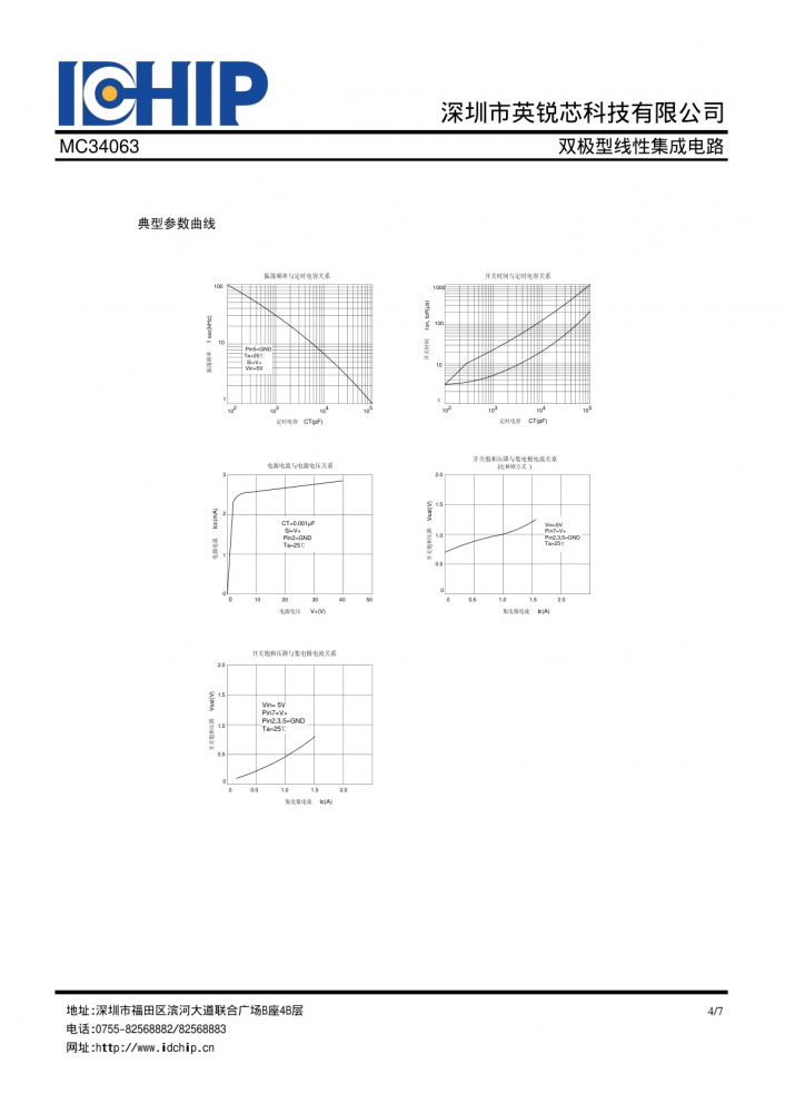 MC34063 datasheet page 4