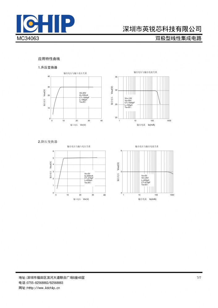MC34063 datasheet page 7